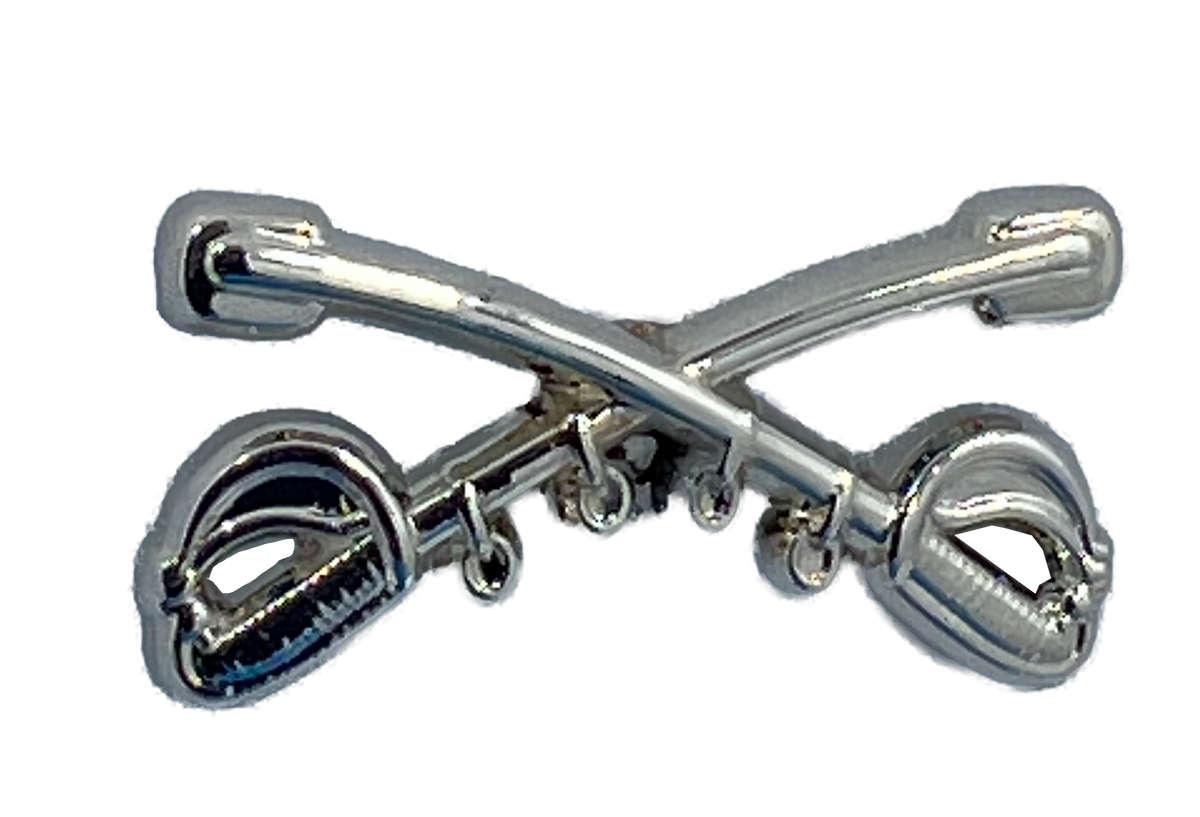 Mini Crossed Sabers Lapel Pin – CavHooah.com