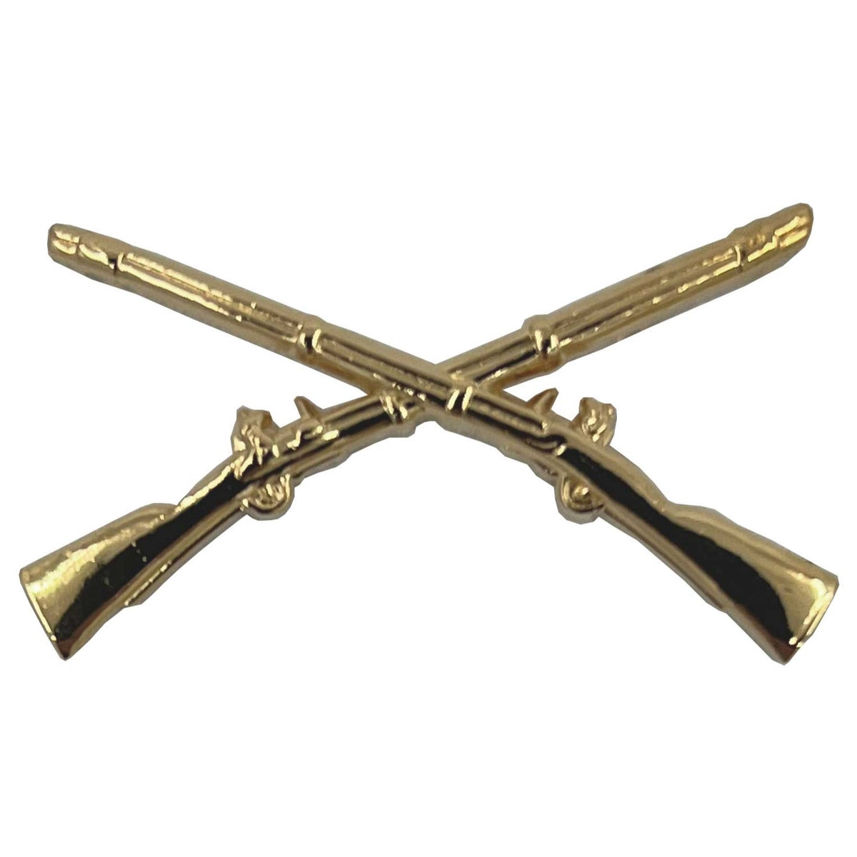 Infantry Branch Insignia - Crossed Rifles – CavHooah.com
