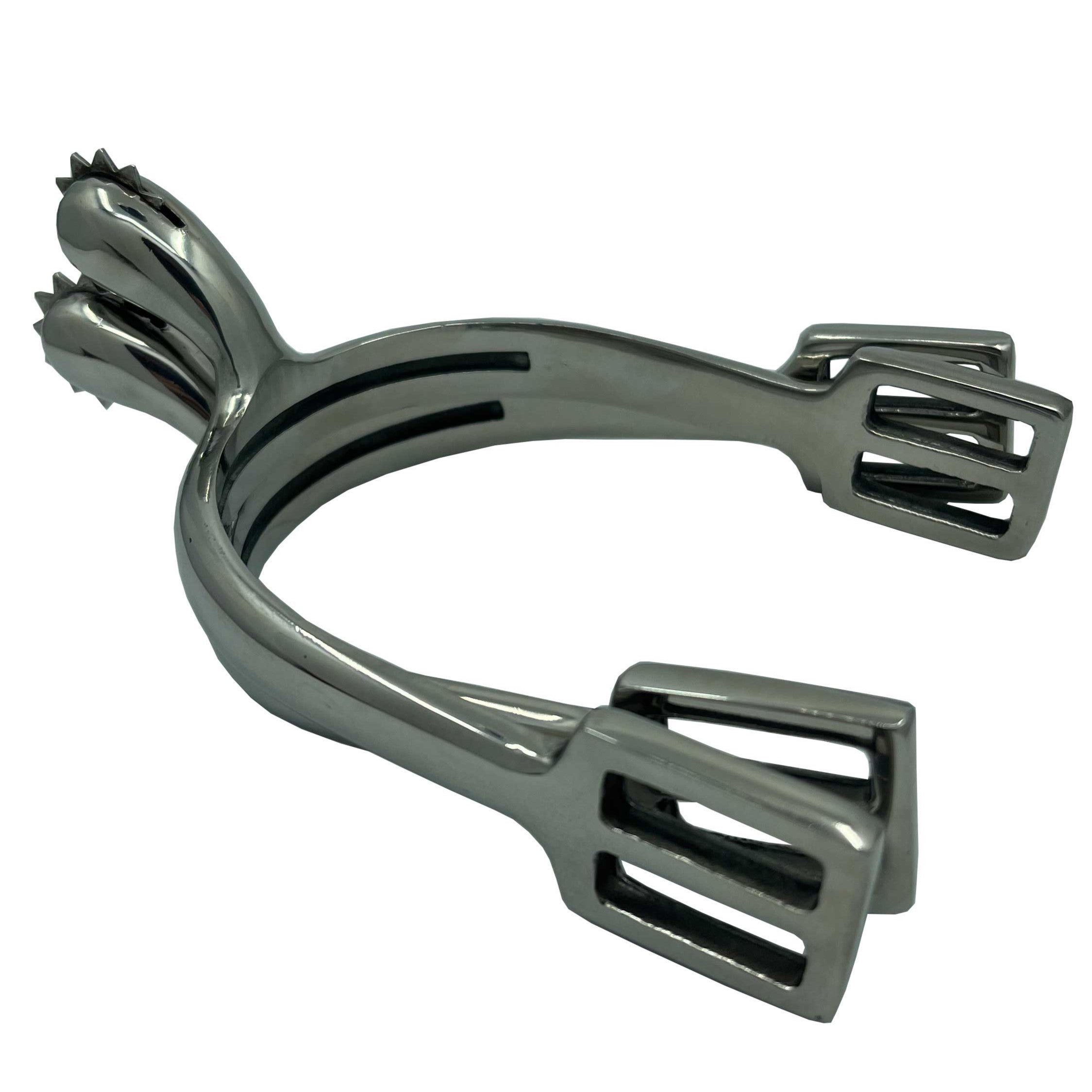 Model 1885 Silver Combat Cavalry Spurs – CavHooah.com