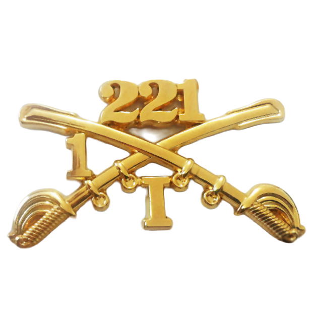I Troop 1-221 Cav Large Size Crossed Sabers – CavHooah.com