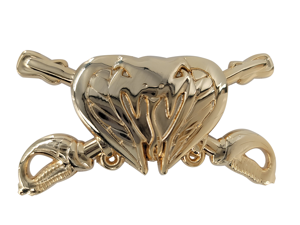 Cobra Crossed saber pin Large – CavHooah.com