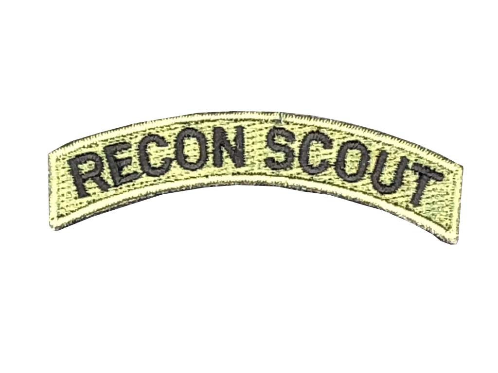 Green Recon Scout Tab Patch – CavHooah.com